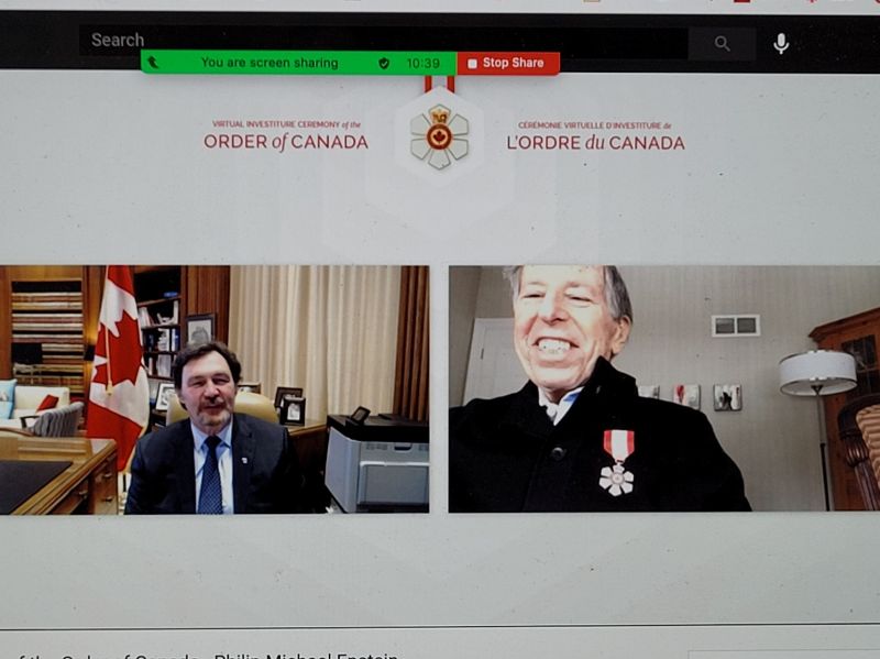 Philip Epstein is appointed to the Order of Canada | Epstein Cole
